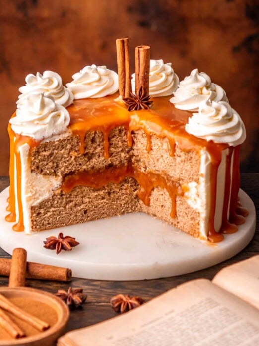 Chai Cake - In Bloom Bakery