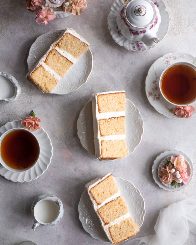 The Best Vanilla Cake - In Bloom Bakery