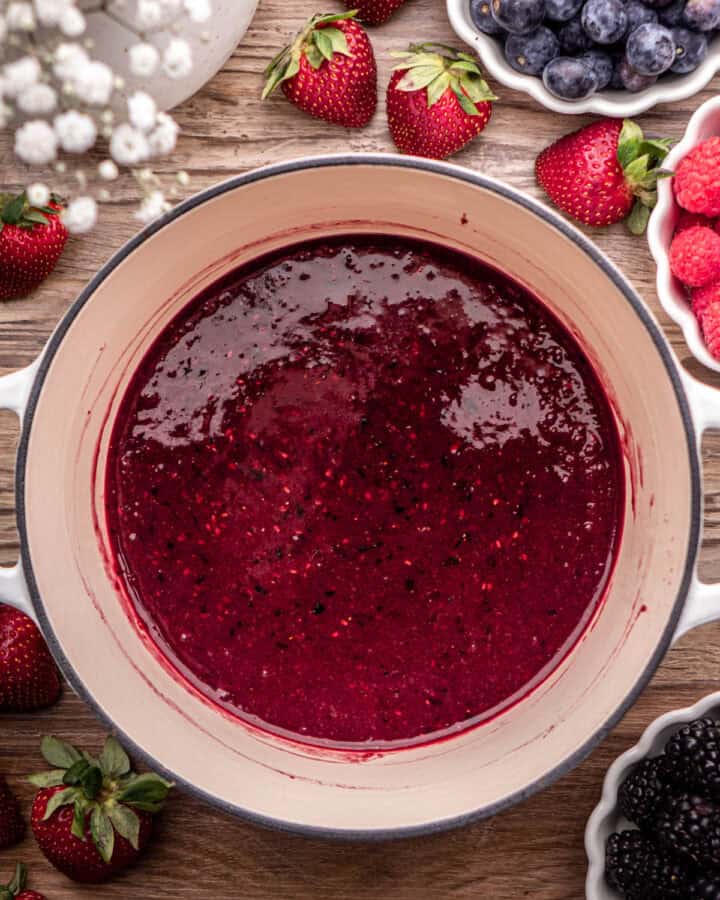 Chocolate Berry Cake - In Bloom Bakery