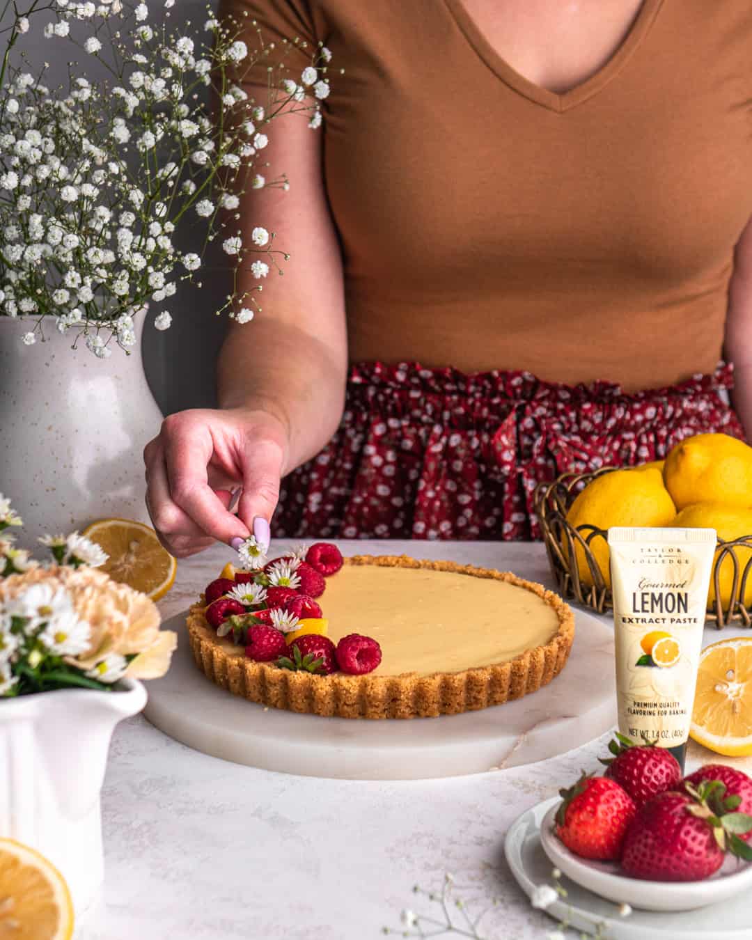 Best Lemon Tart Recipe - In Bloom Bakery