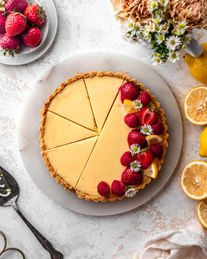 Best Lemon Tart Recipe - In Bloom Bakery