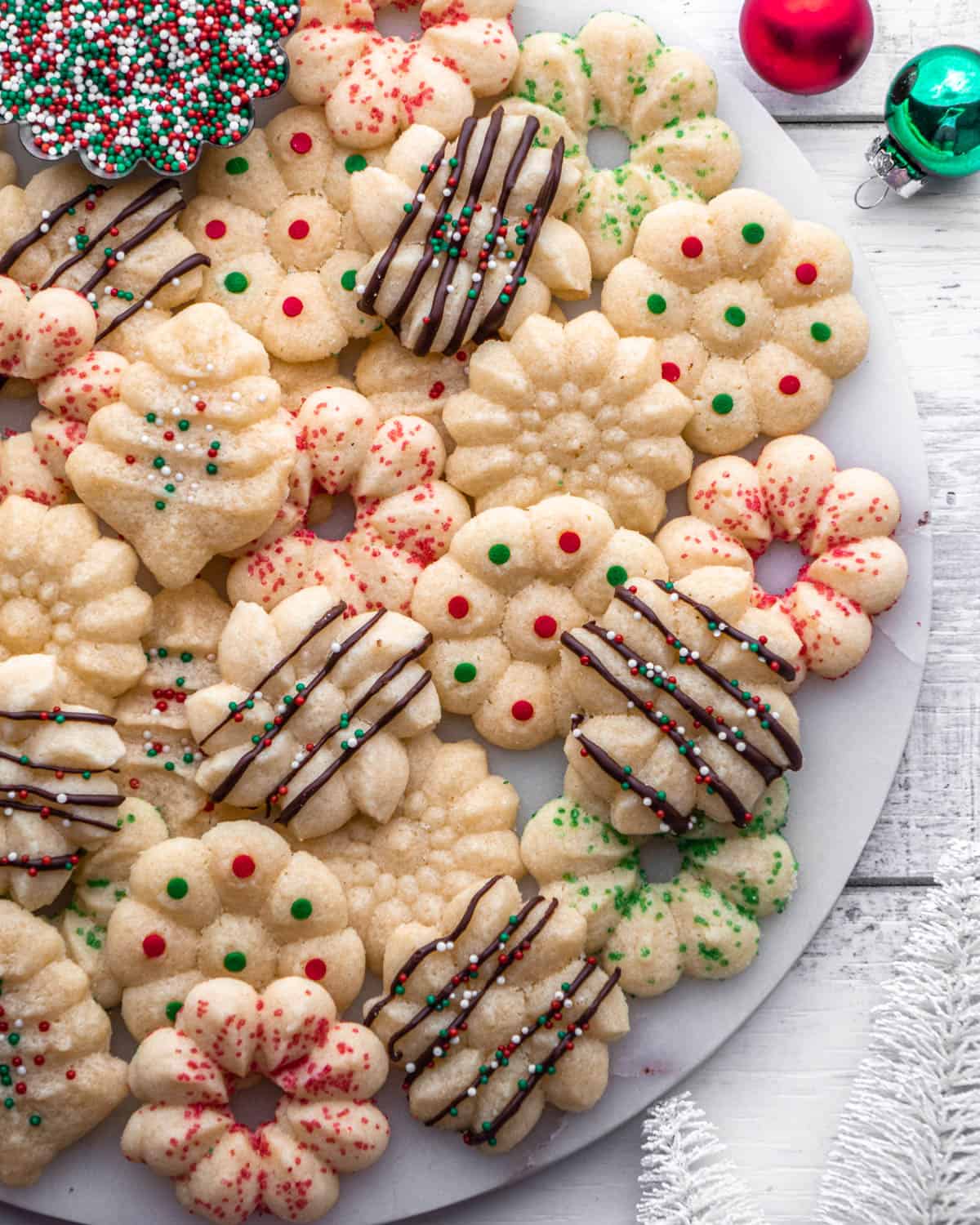 Spritz Cookies - In Bloom Bakery