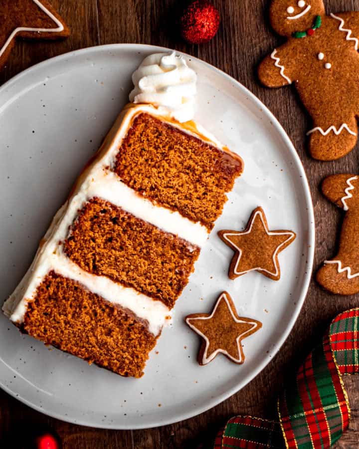 Gingerbread Layer Cake - In Bloom Bakery