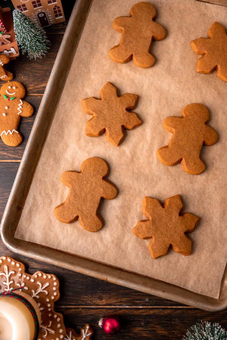 Chewy Gingerbread Cookies - In Bloom Bakery