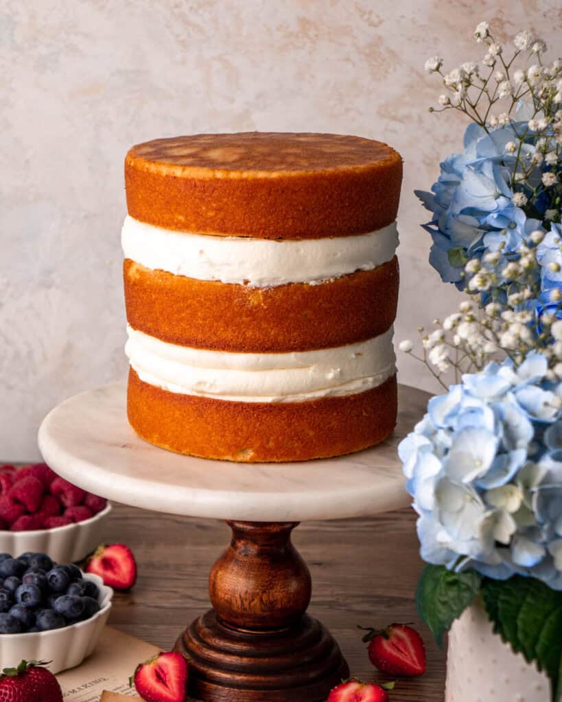 Chantilly Cake - In Bloom Bakery