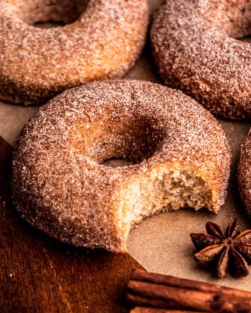 Cinnamon Sugar Donuts - In Bloom Bakery