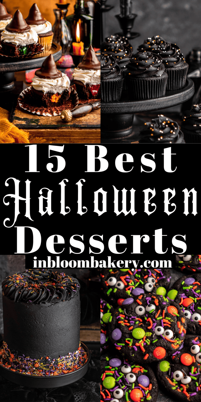 15 Best Halloween Desserts - In Bloom Bakery