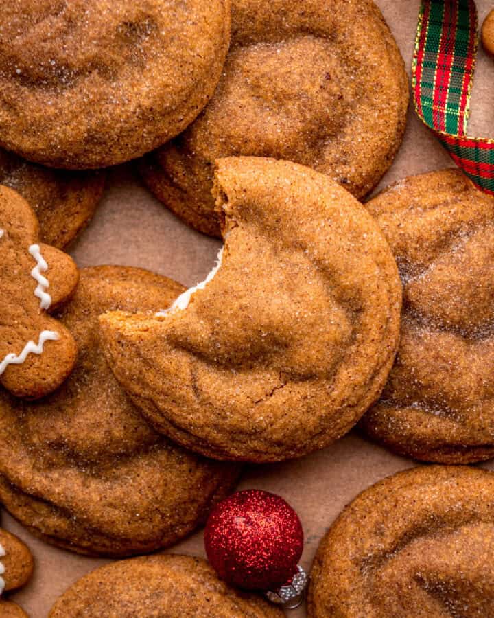 Gingerbread Cheesecake Cookies - In Bloom Bakery
