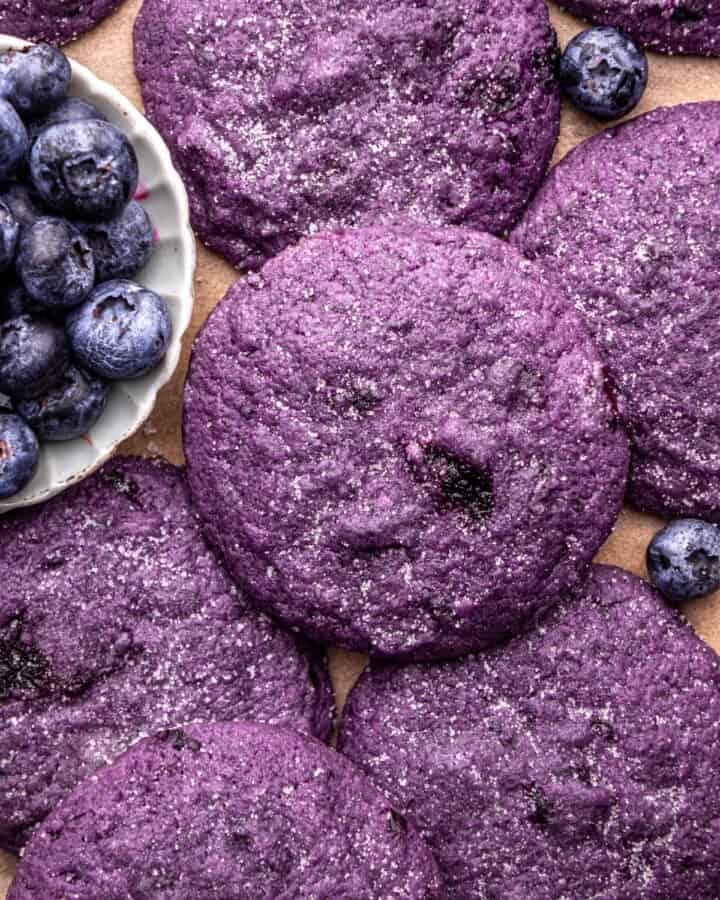 Blueberry Cookies - In Bloom Bakery