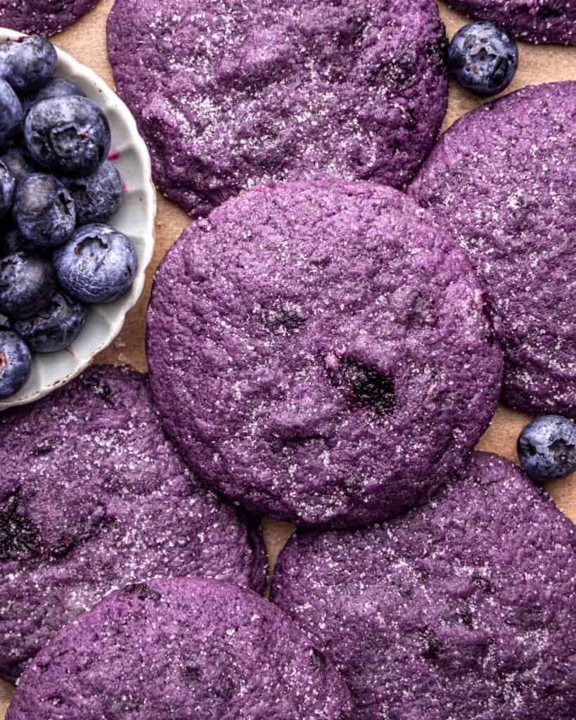 Blueberry Cookies - In Bloom Bakery