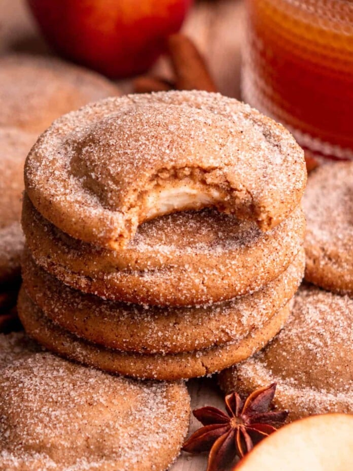 Apple Gooey Butter Cake - In Bloom Bakery