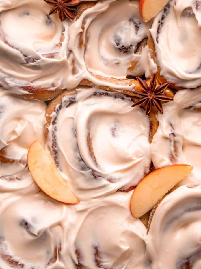 Apple Gooey Butter Cake - In Bloom Bakery