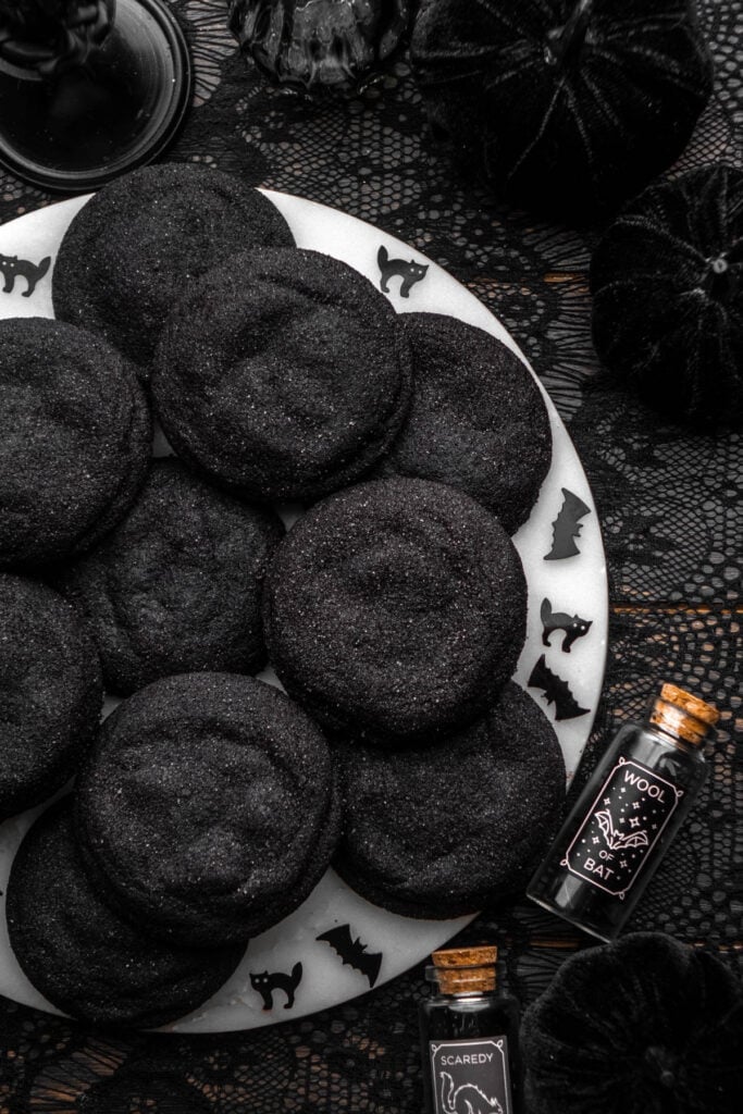 Black Velvet Cheesecake Cookies - In Bloom Bakery