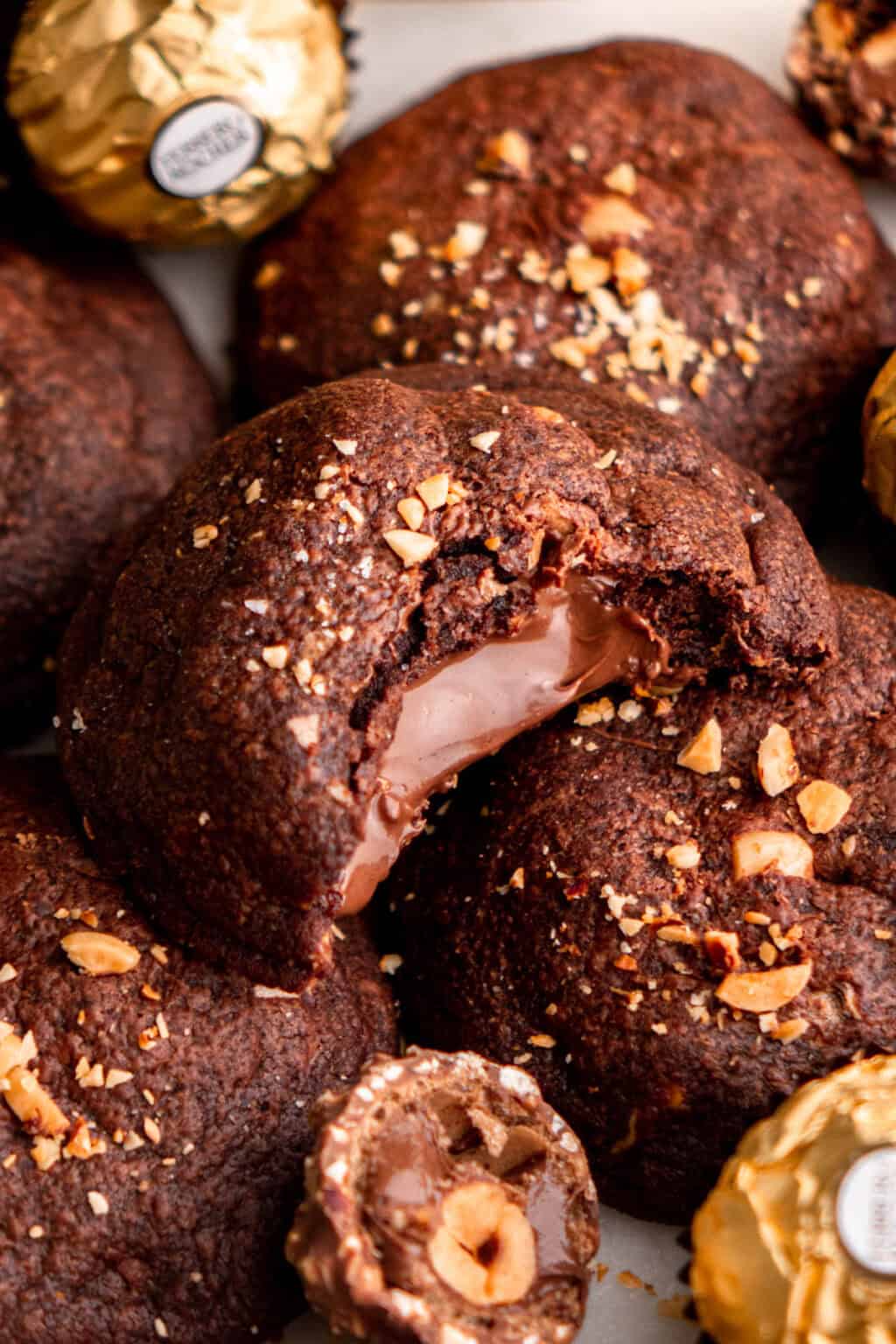 Nutella Cookies - In Bloom Bakery