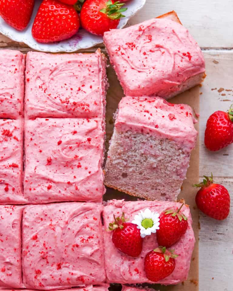 Strawberry Cake - In Bloom Bakery