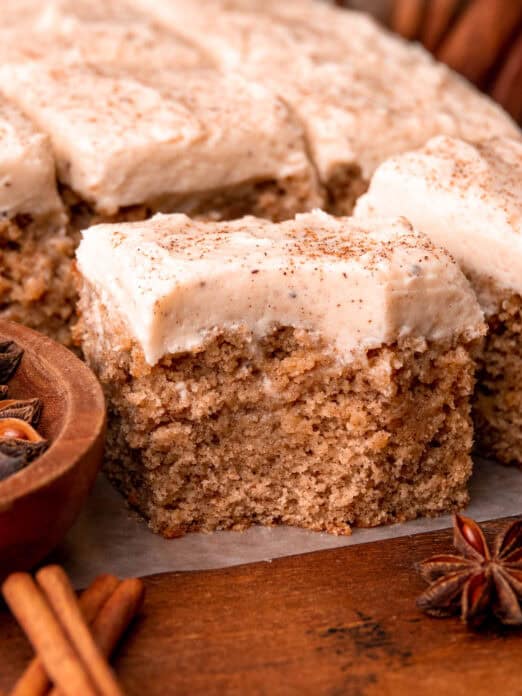 Chai Cheesecake Bars - In Bloom Bakery