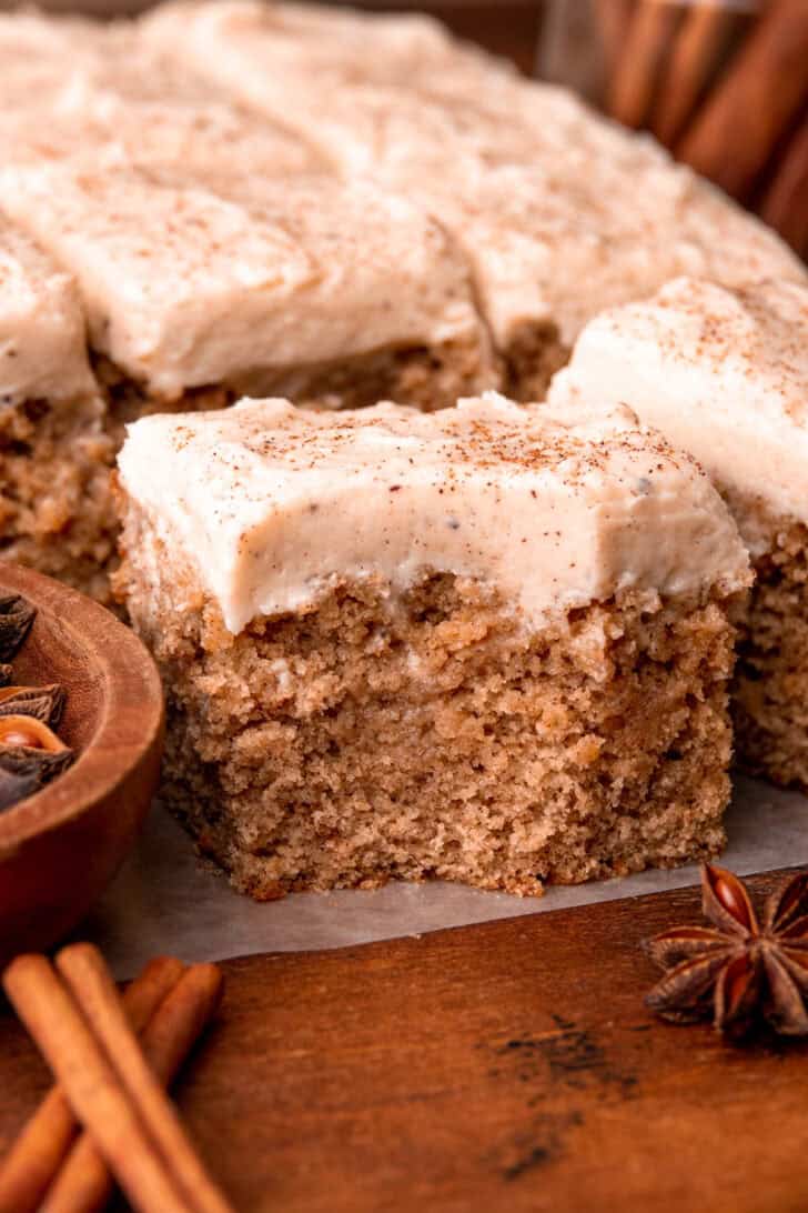 Chai Cake - In Bloom Bakery
