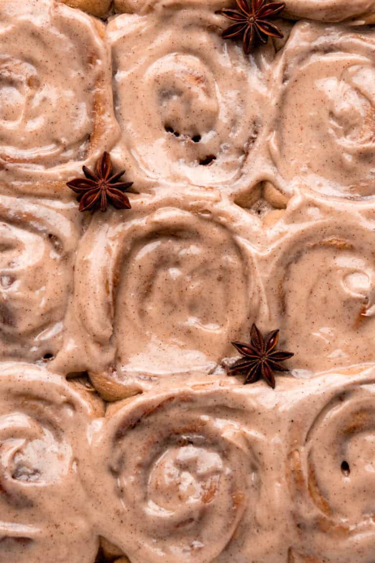 Chai Cinnamon Rolls - In Bloom Bakery