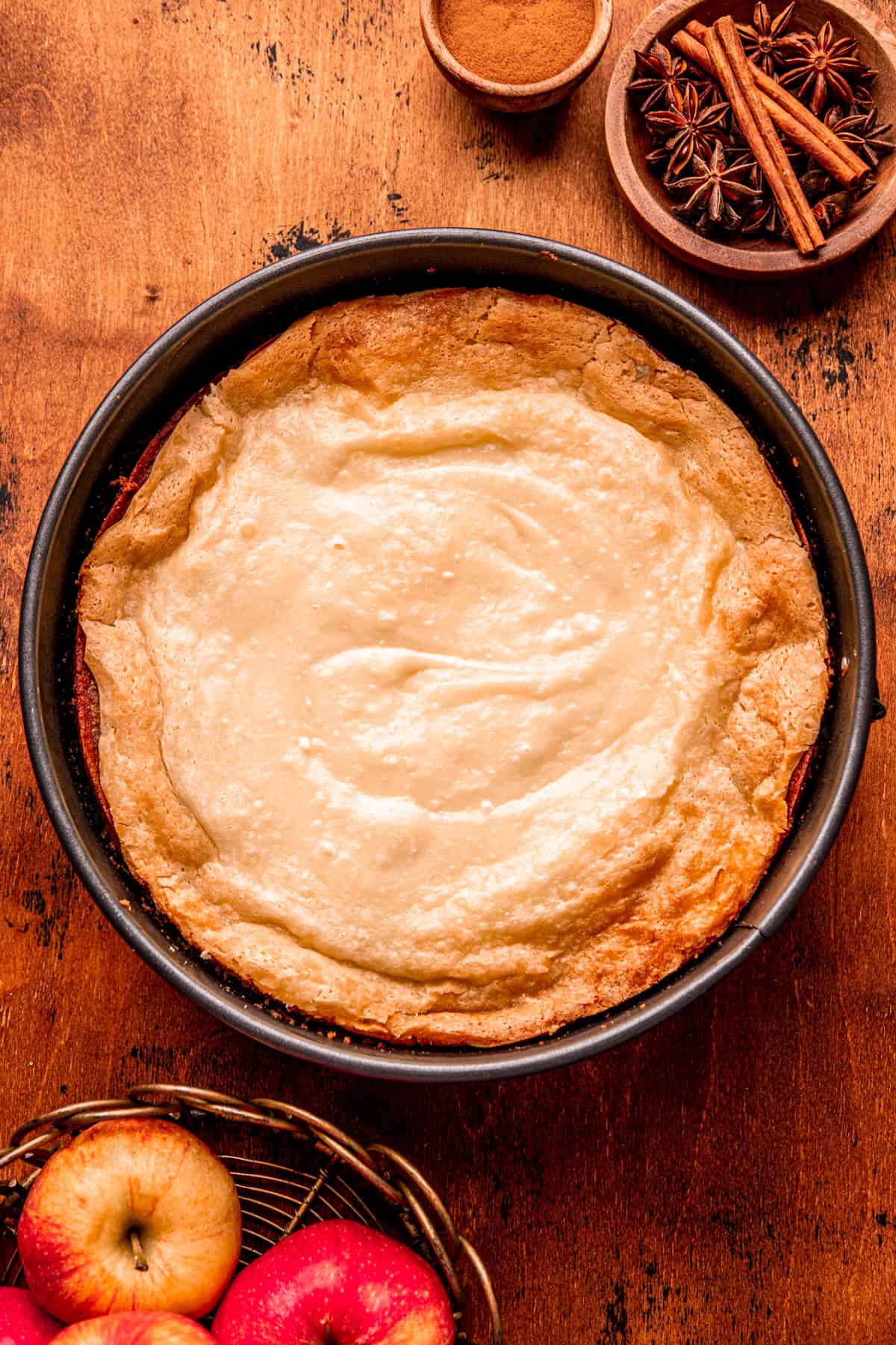 Apple Gooey Butter Cake - In Bloom Bakery