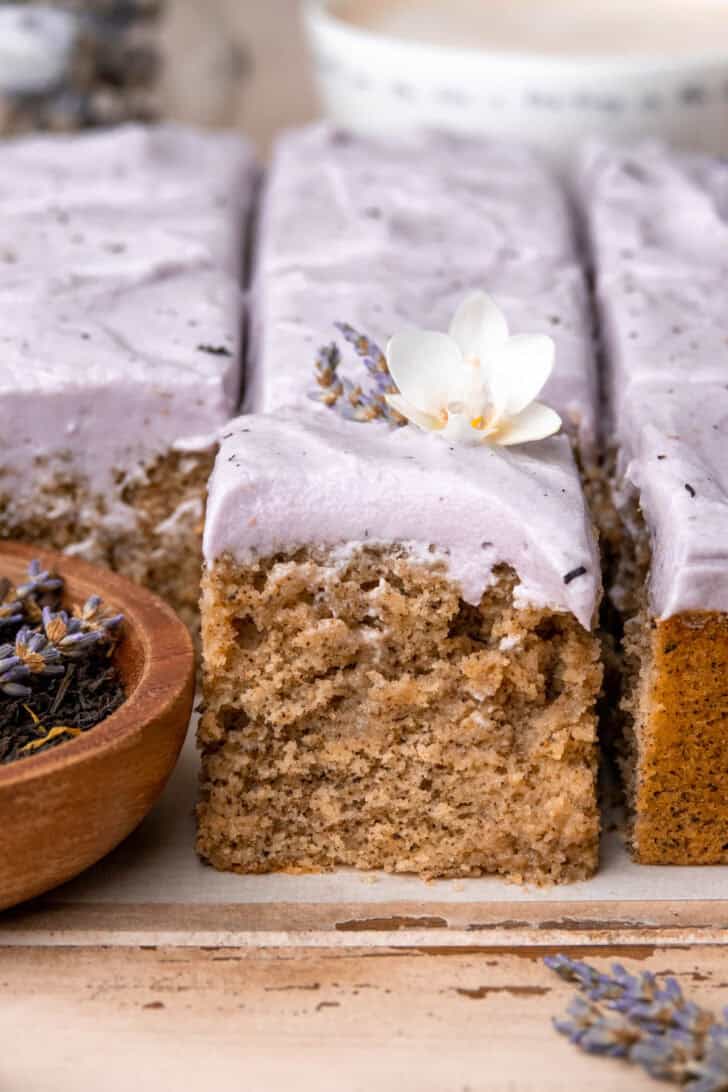 London Fog Cake - In Bloom Bakery