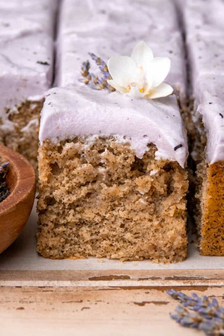 London Fog Cake - In Bloom Bakery
