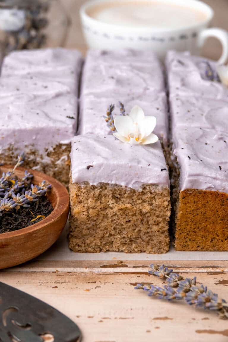 London Fog Cake - In Bloom Bakery
