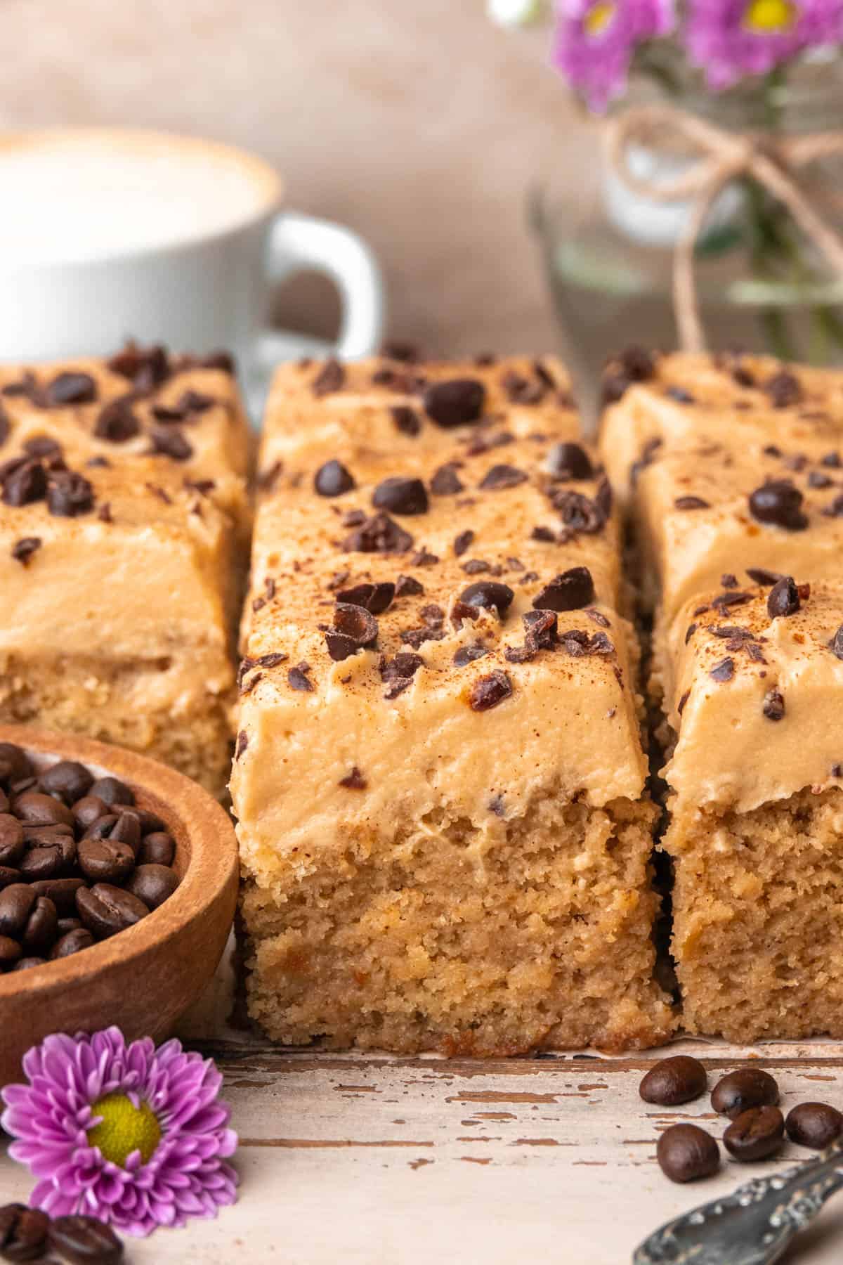 Brown Sugar Latte Cake - In Bloom Bakery