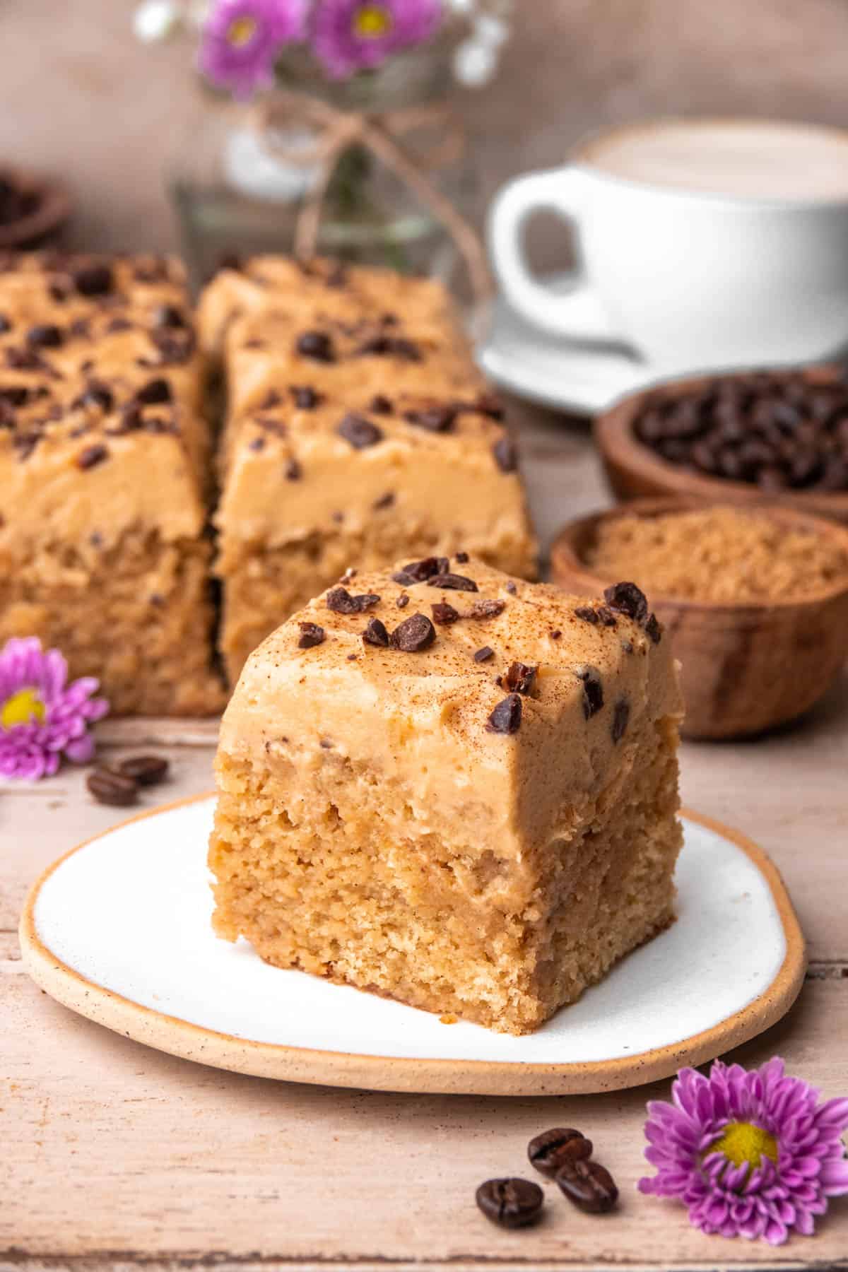 Brown Sugar Latte Cake - In Bloom Bakery